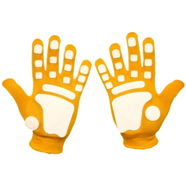 Fan Hands Clap-Enhancing Gloves - Yellow - Large-Extra Large - Walmart.com