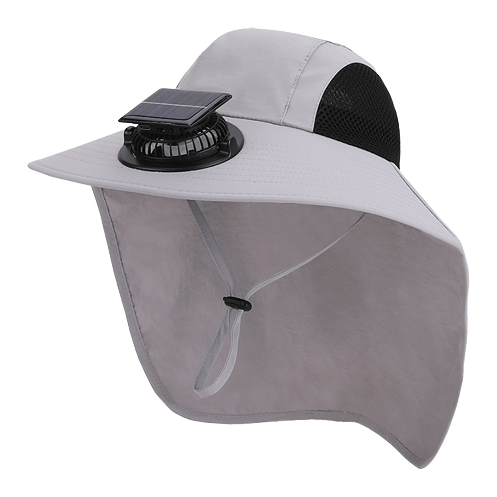 Fan Hat, Hat With Fans Solar Power, Solar Fan Hat For Men Women, Solar ...