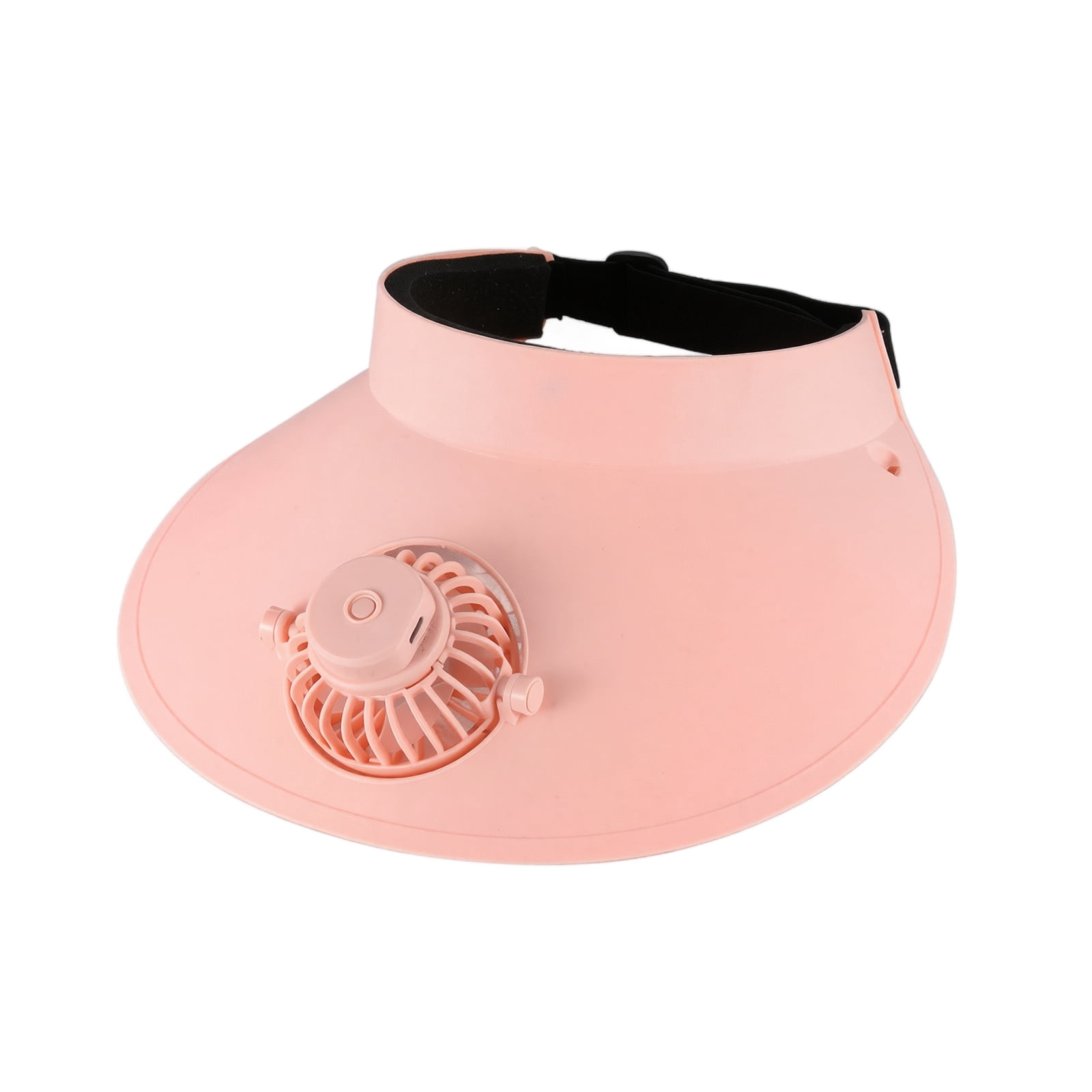 Fan Hat, Pink 3 Speed Rechargeable, for Summer Outdoor Shopping Walking ...