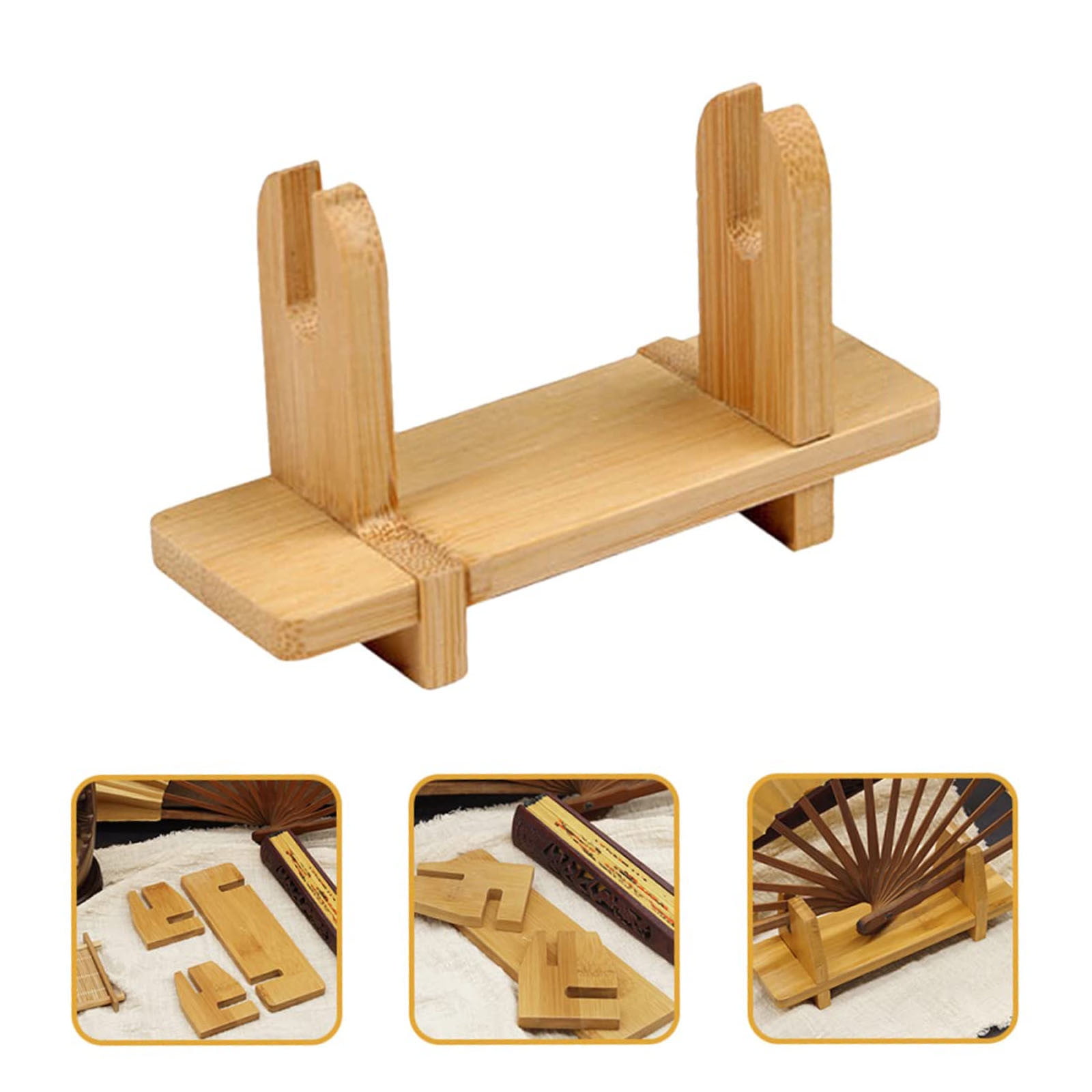 Fan Holder Display Stand for Folding Fans - Elegant Home Fan Stand ...