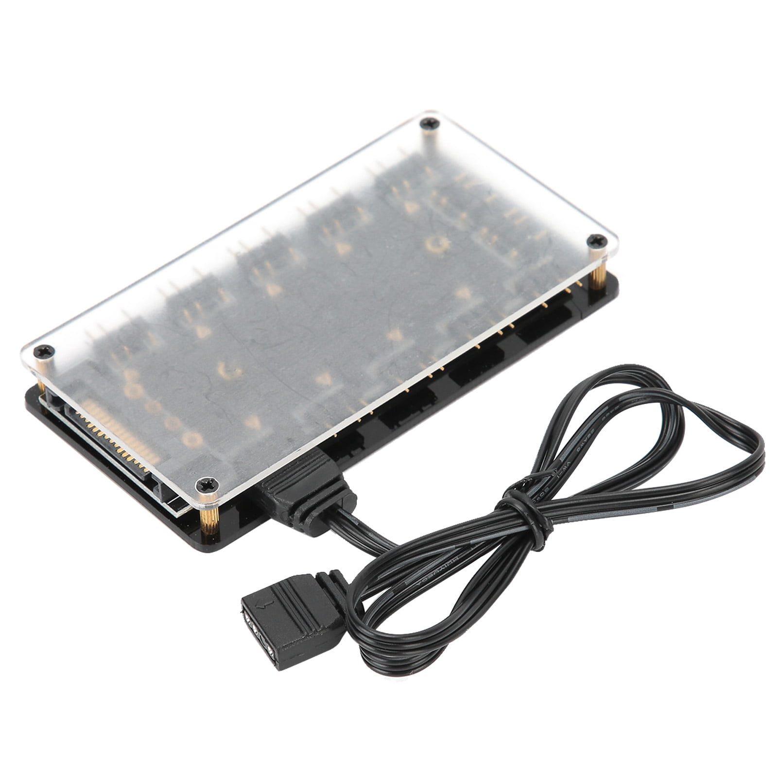 Fan Hub Splitter for ASUS/MSI AURA Motherboard RGB 5V 3‑Pin 10‑in‑1 ...