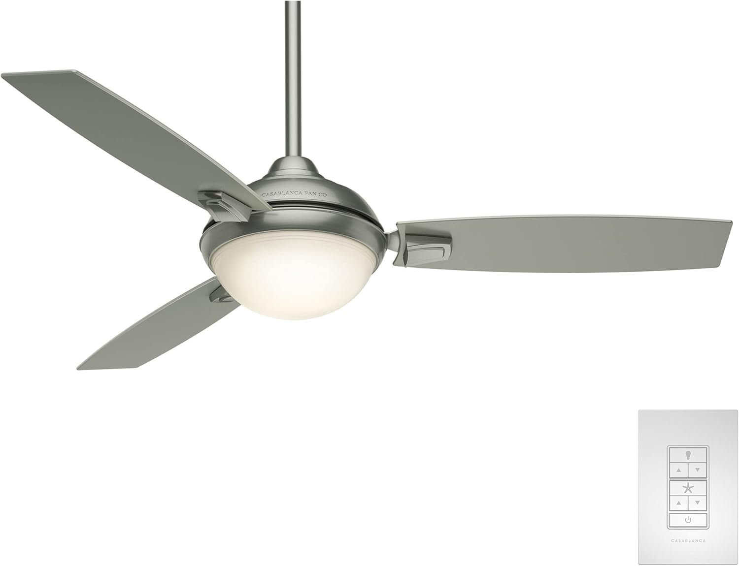 Fan Indoor/Outdoor Ceiling Fan with LED Light and Remote Control - 54 ...