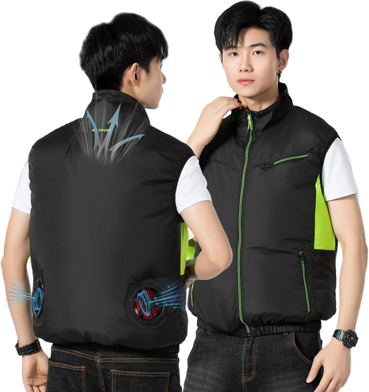 Fan Jacket - 2025 Storm Fan, Japanese Fan Jacket, Stay Cooling Workwear ...