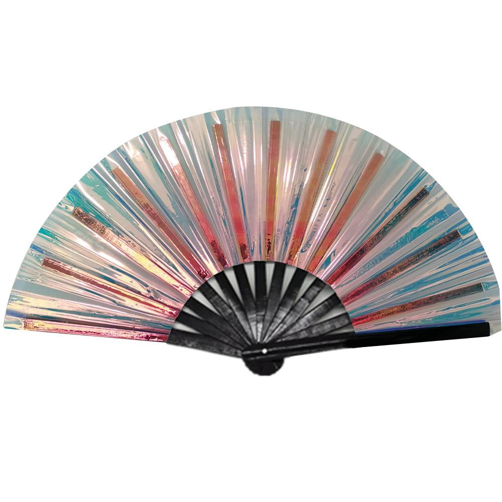 Fan Large Folding Hand Fan Clap Fans For Line Dancing L5K9 - Walmart.com