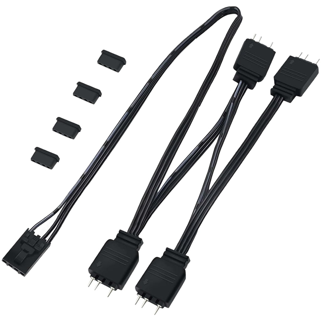 Fan Light Adapter Cable For HDLL120, 5V 3Pin Connectors Enhances PC ...