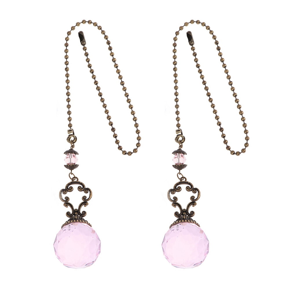 Fan Light Hanging Chain Decor Wedding Decoration Home Accents Crystal ...