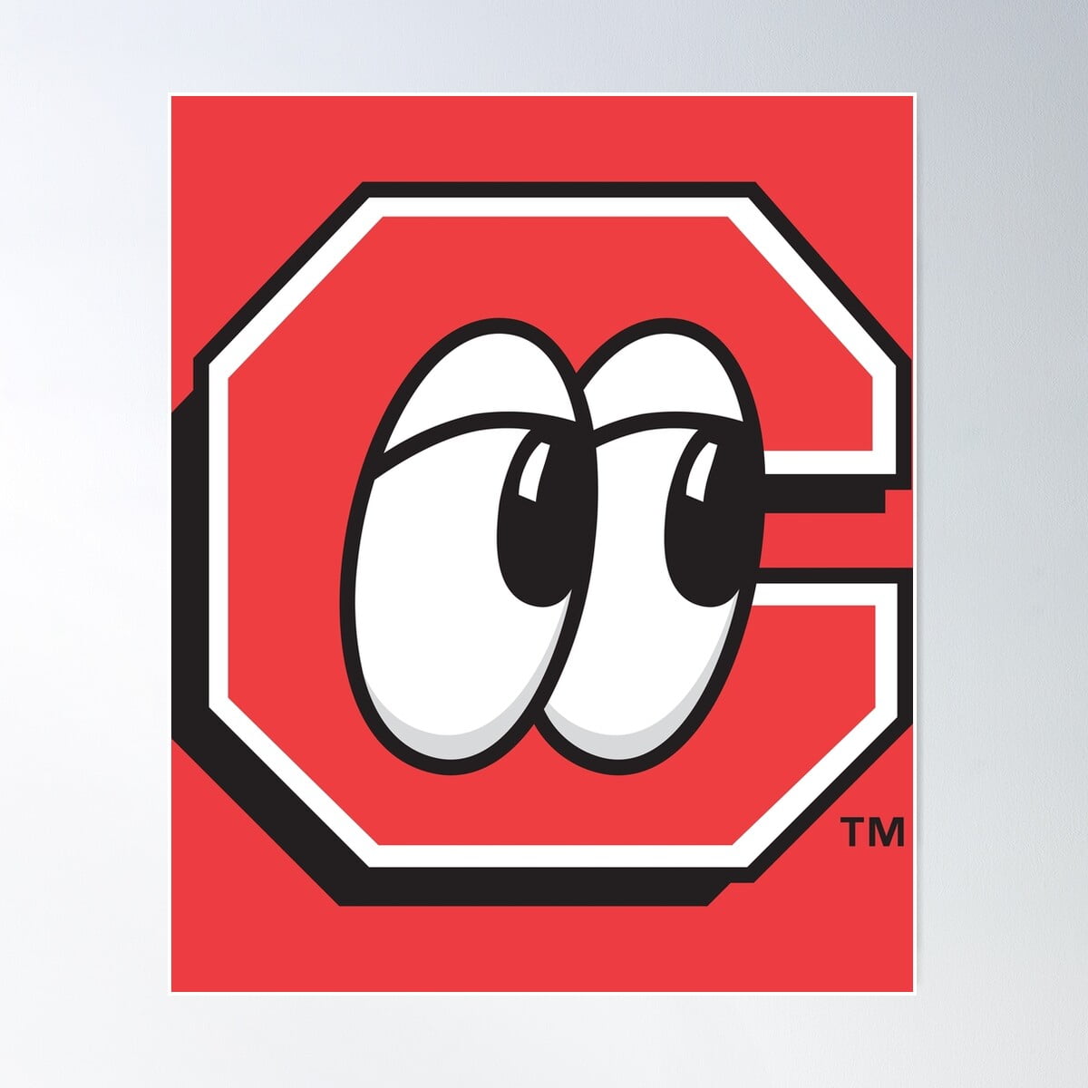 Fan Lookouts People Chattanooga Poster Wall Art, Modern Wall Decor For ...