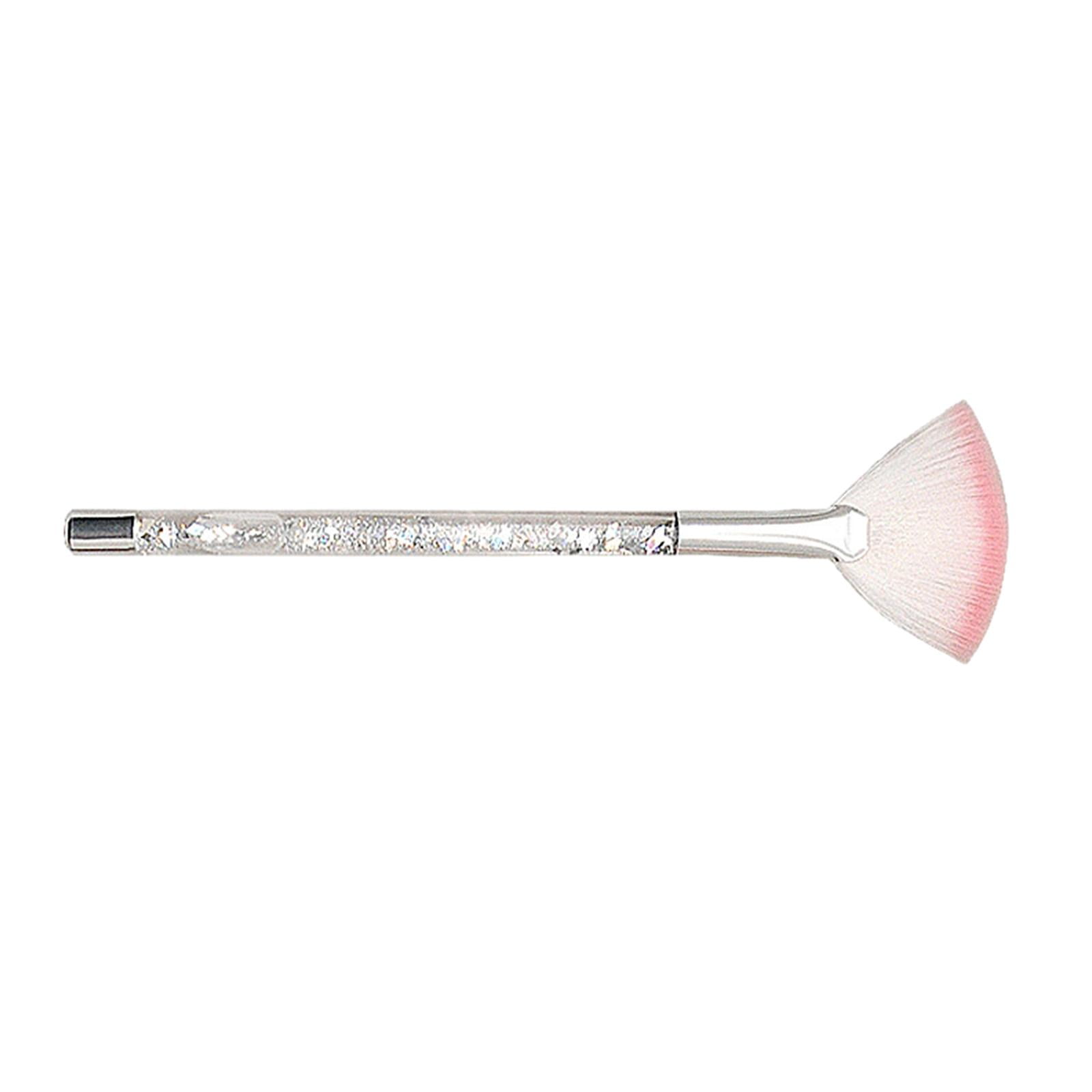Fan Makeup Brush Comfortable Ergonomic Grips Face Highlighting Brush ...