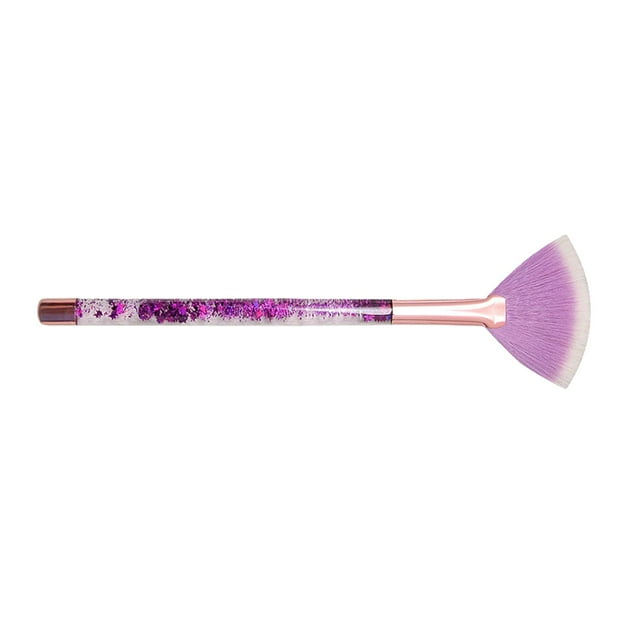Fan Makeup Brush Comfortable Ergonomic Grips Face Highlighting Brush ...