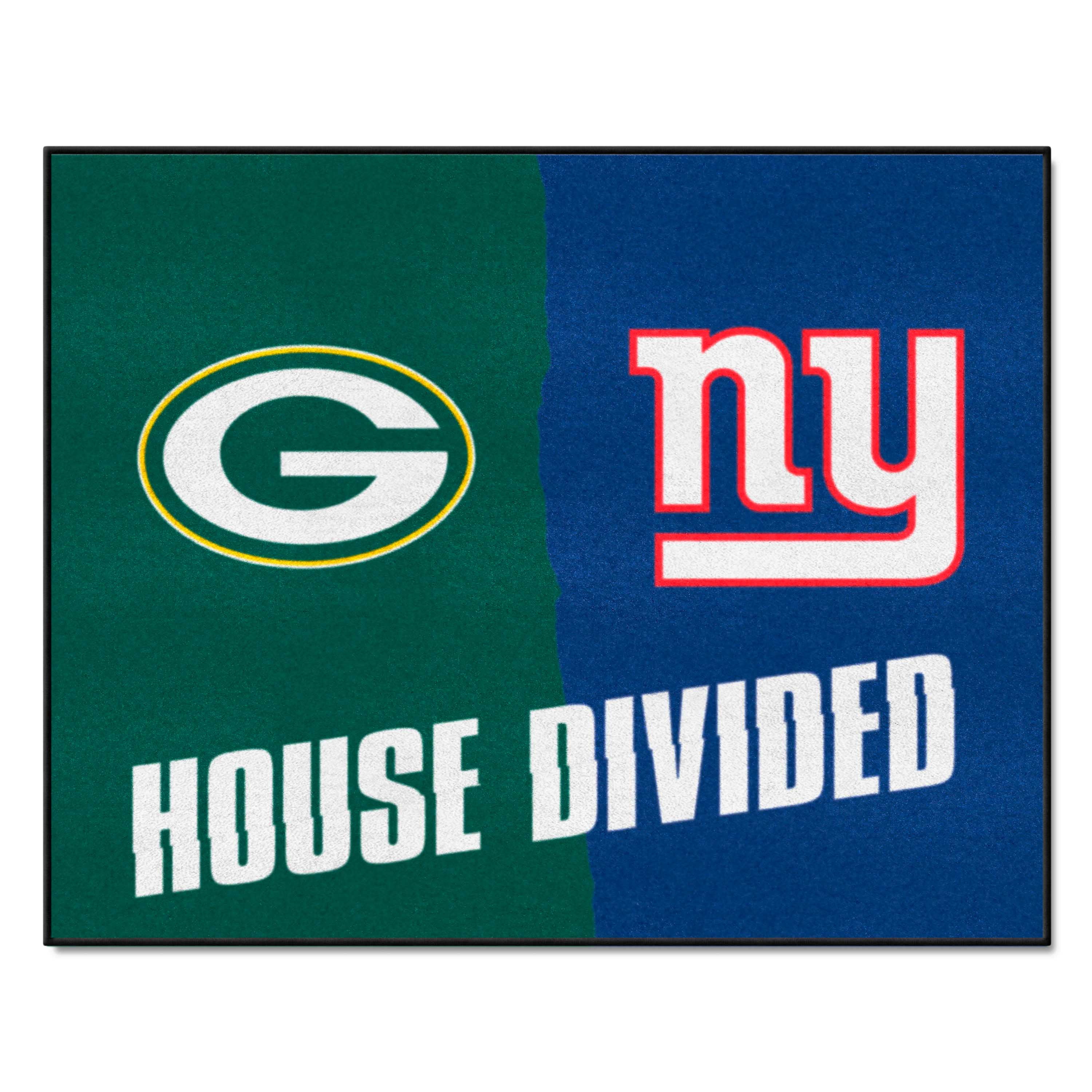 Fan Mats NFL Football House Divided Indoor Rug - Walmart.com