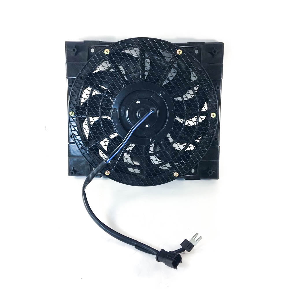Fan Motor Assembly Condenser For Isuzu NPR-HD NQR NRR 4HK1 5.2L 4HE1 4 ...
