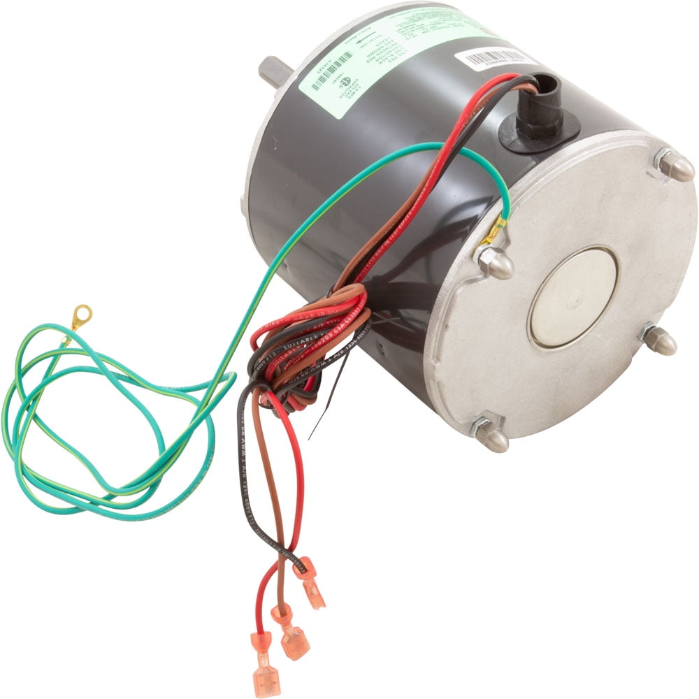 Fan Motor, Pentair UltraTemp Heat Pump 140/140HC, w/ Nut - Walmart.com