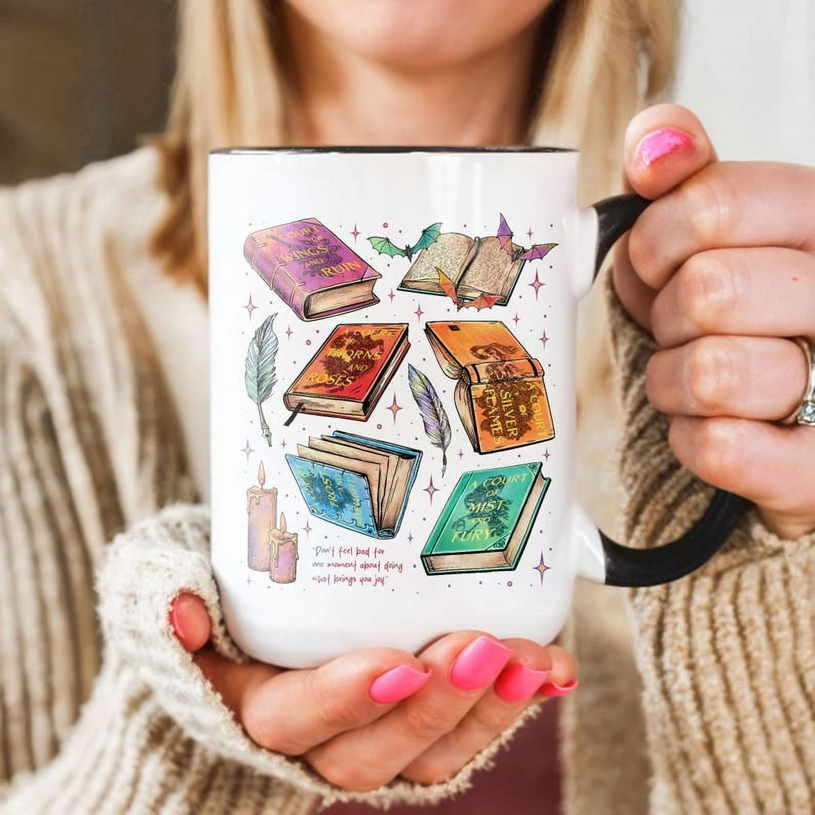 Fan Of ACOTAR Series Ceramic Mug, The Bat Boys Mug, Velaris Book Lover ...