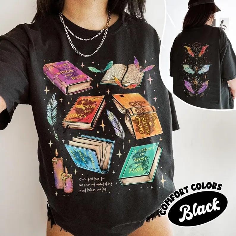 Fan Of ACOTAR Series Two Sided Comfort Colors Shirt, The Bat Boys Shirt ...