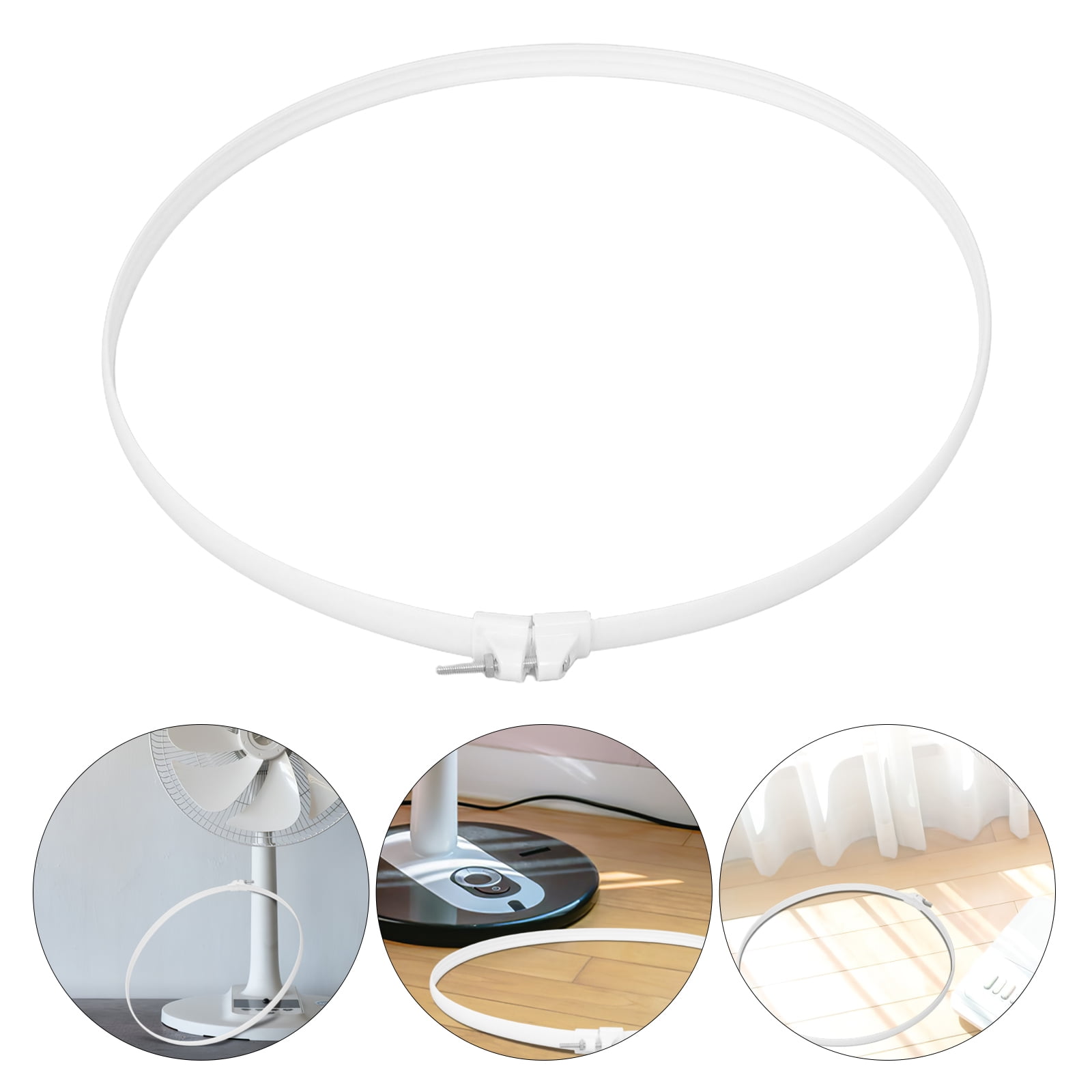 Amosfun Iron Electric Fan Grille Retaining Ring White 1Pack 14 Inch ...