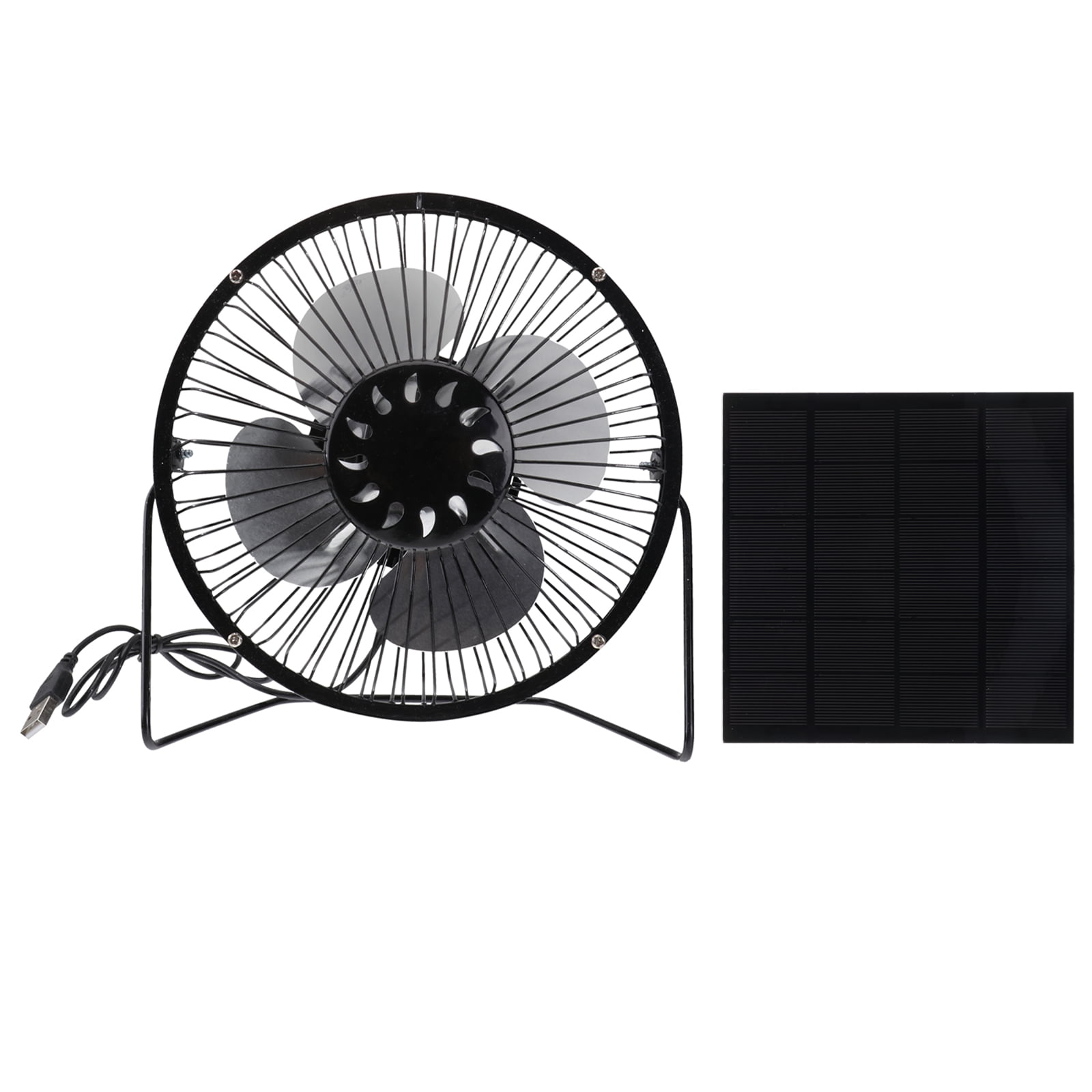 Fan Portible Mini Portable for Cooling Ventilation Home USB Solar ...