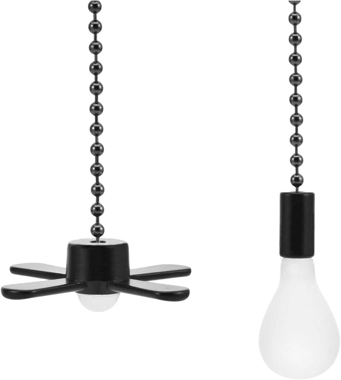 Fan Pull Chain Extension, 17 inch Long with Decorative Bulb and Fan ...