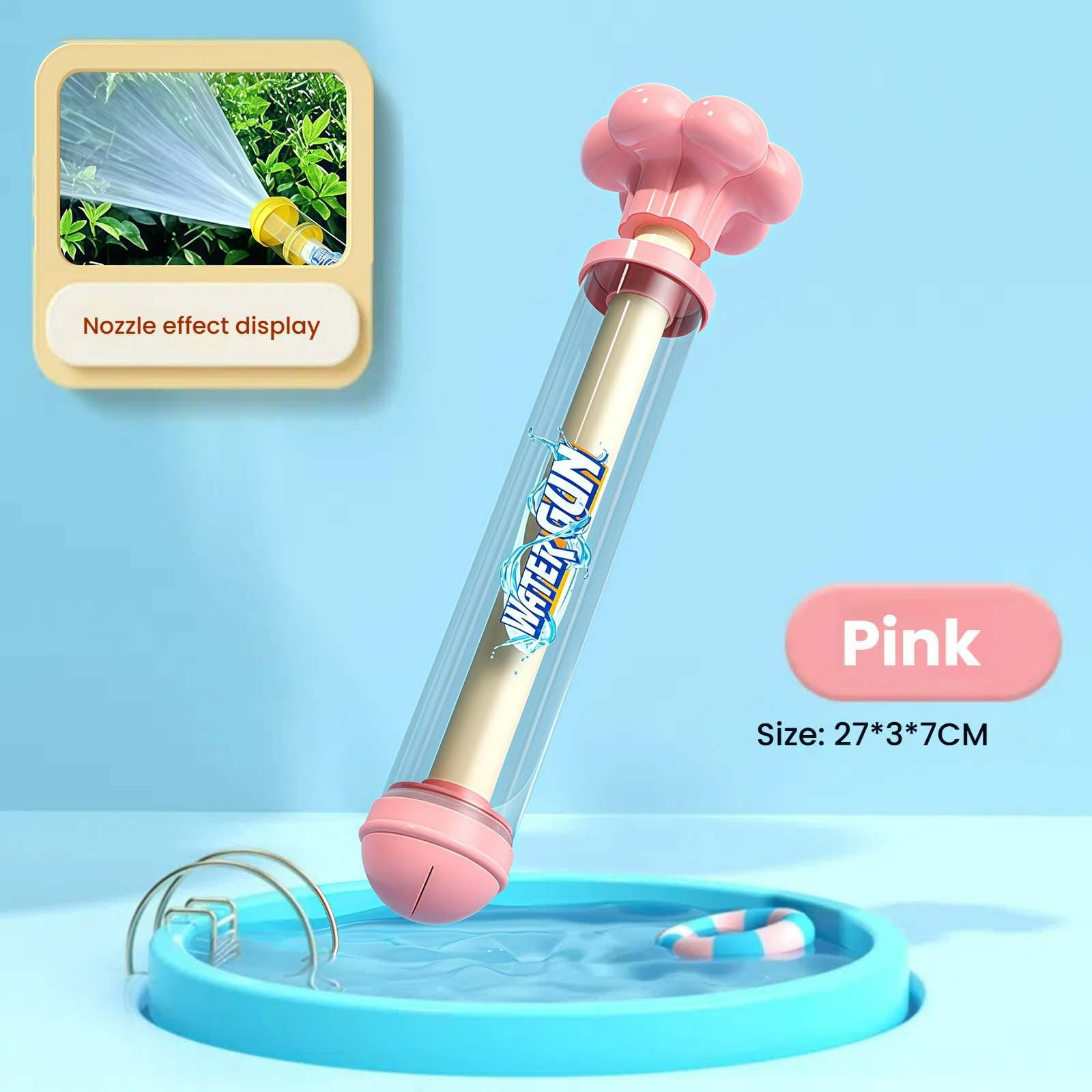 Fan-Shaped Squirter Water Spray Toy,Firework Water Gun, Firework Water ...