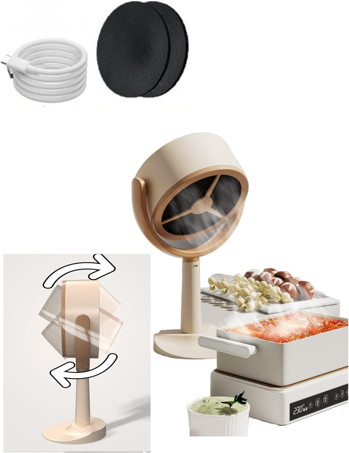 The Fan for Smoking smoke away purifier fan rechargeable,Smoke Purifier ...