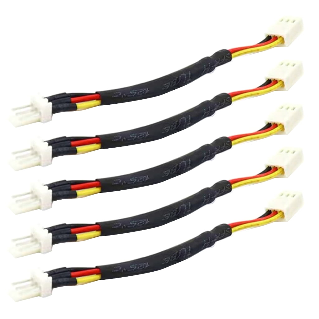 Fan Speed Reduce Slow Down Wire 3 Pin Fan Noise Resistor Cable Male to ...