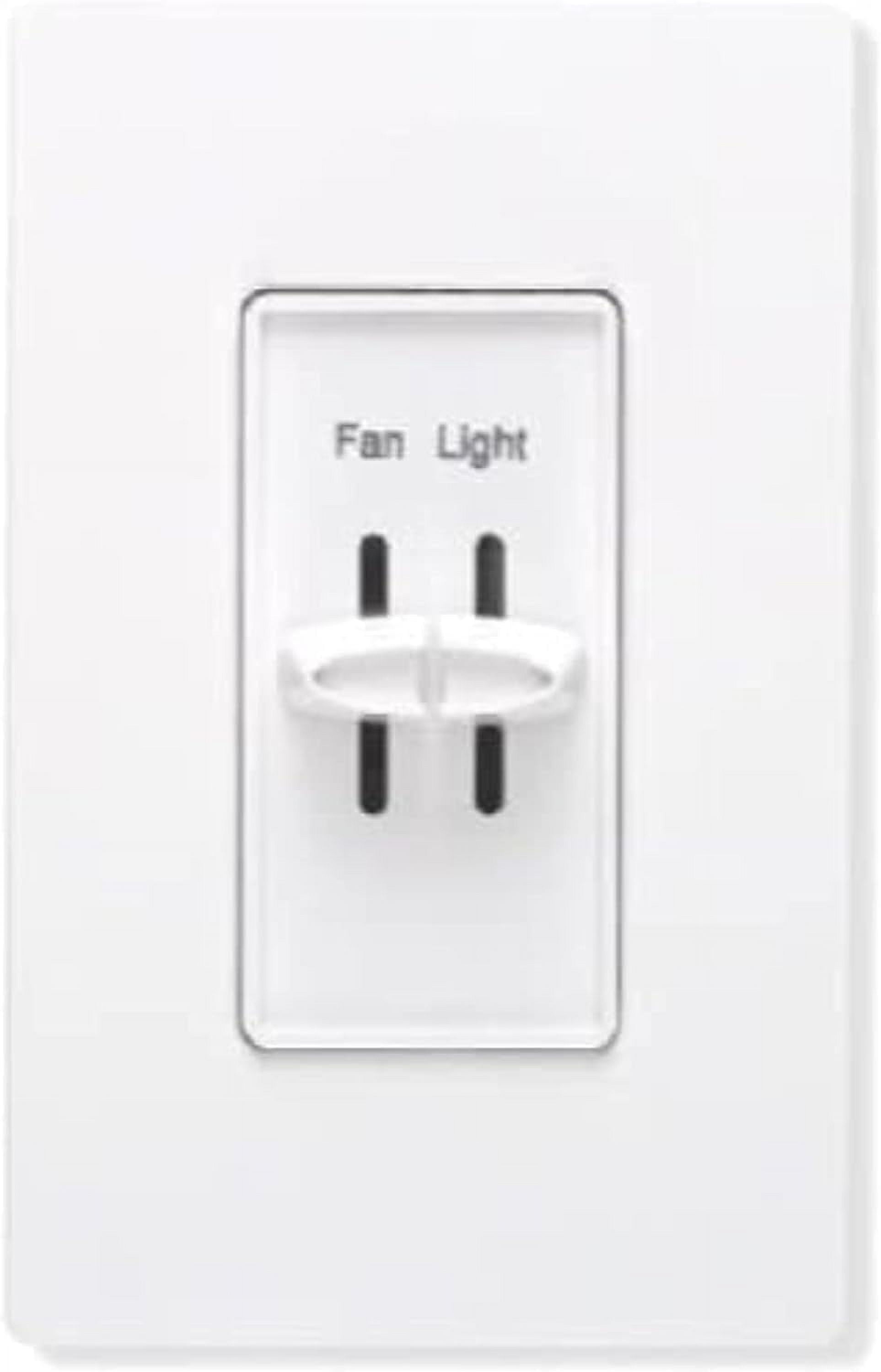 Fan and Light Slide Dimmer Switch - Walmart.com