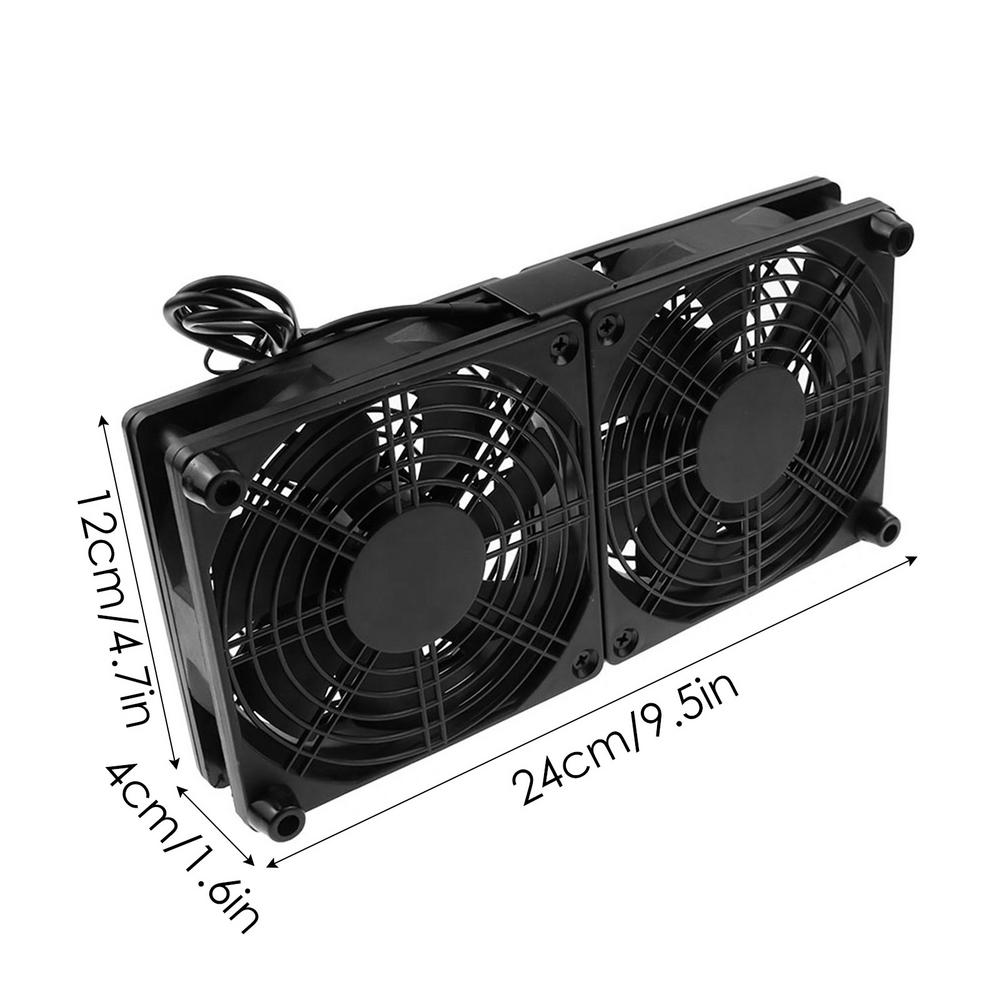 Fan for Router Cooling | Portable Cooling Fan PC Router Case Fan | USB ...