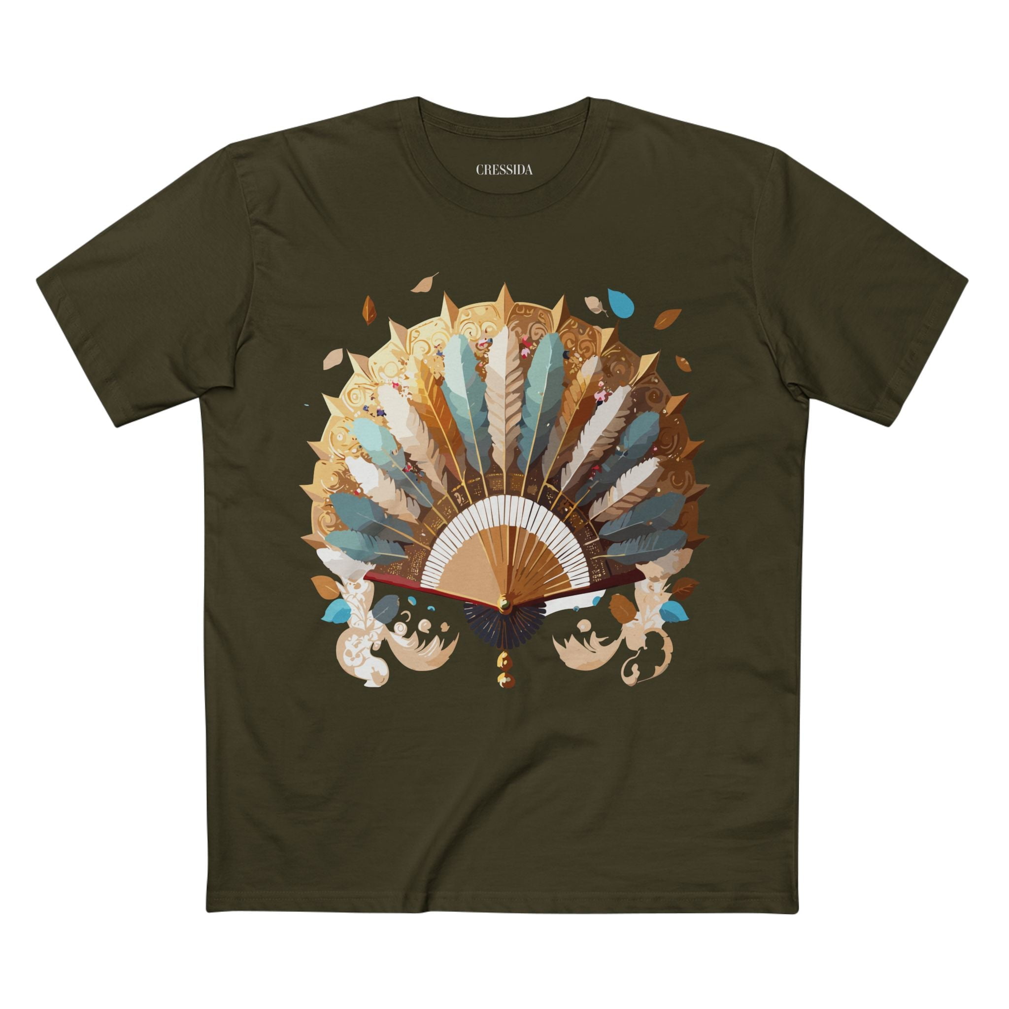 Fan shirt, Shirt with Fan, Tee Shirt with Antique Fan - Walmart.com
