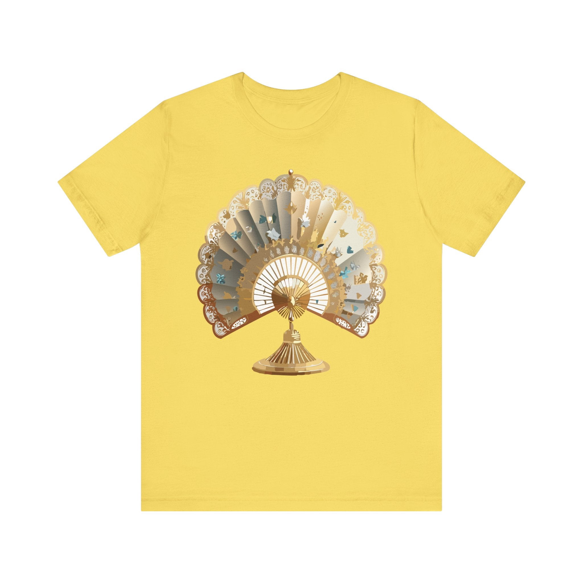 Fan shirt, Shirt with Fan, Tee Shirt with Gold Blower - Walmart.com