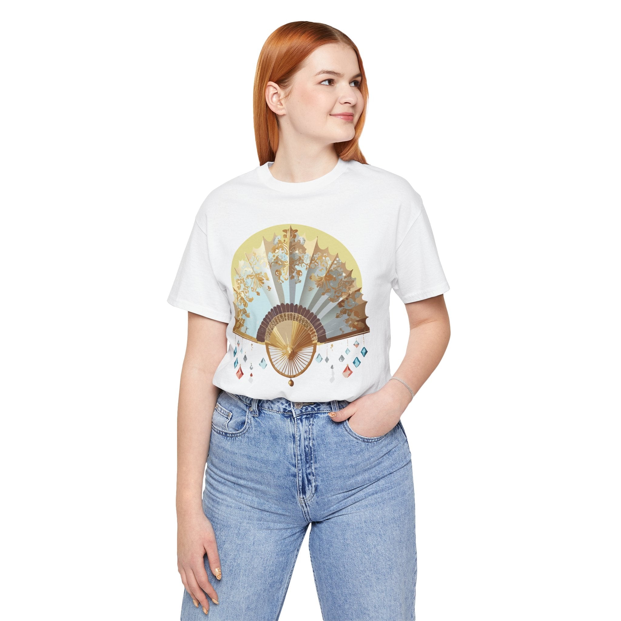 Fan shirt, Shirt with Fan, Tee Shirt with Gold Blower - Walmart.com