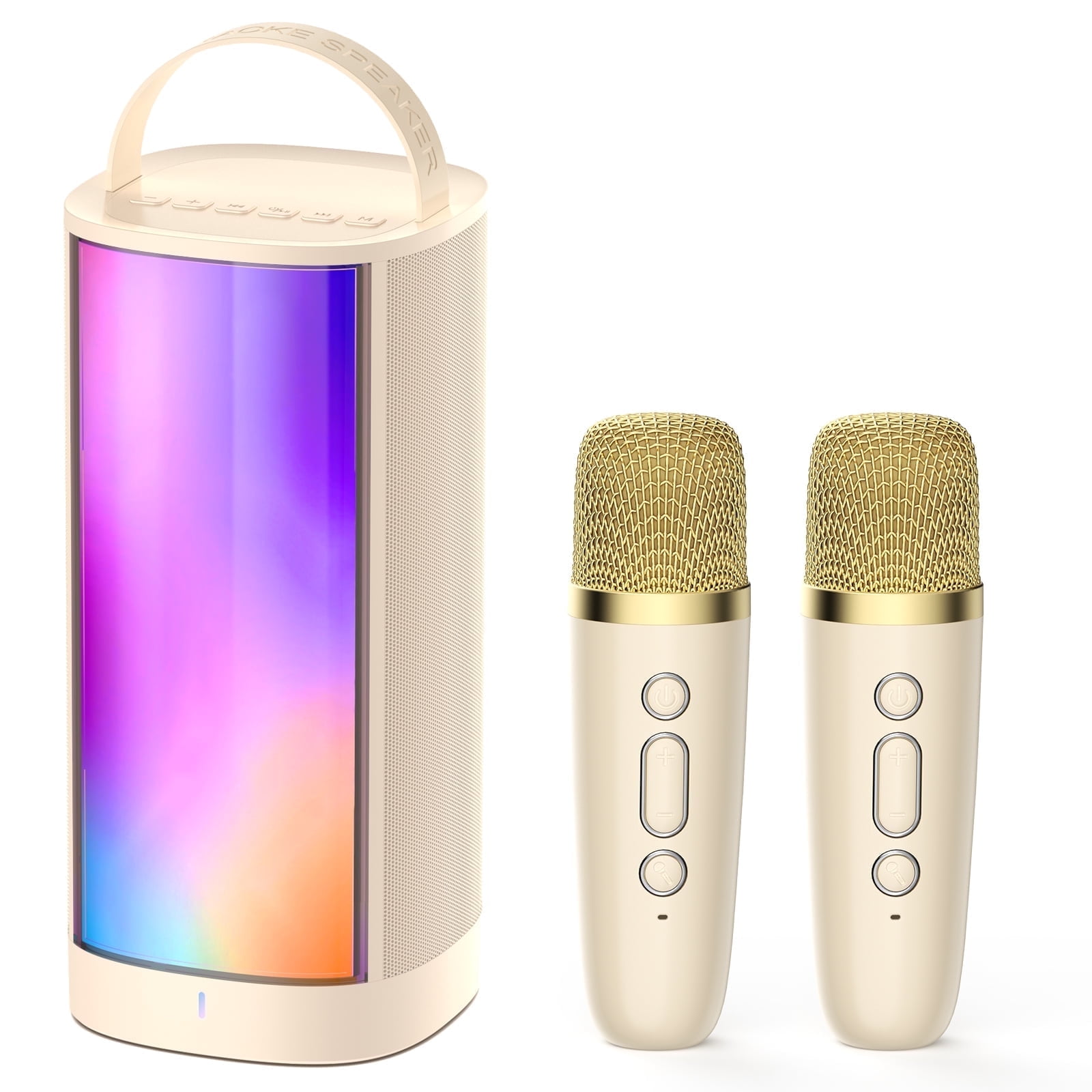 FanFun Karaoke Machine for Kids Adults, Portable Home Karaoke System ...