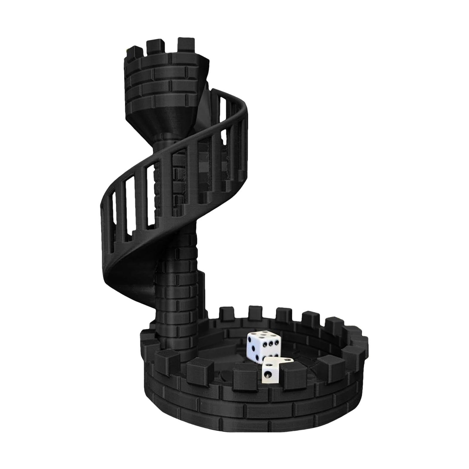 FanSyZe Tabletop Games Dice Rolling Tower and Tray Retro Color for ...