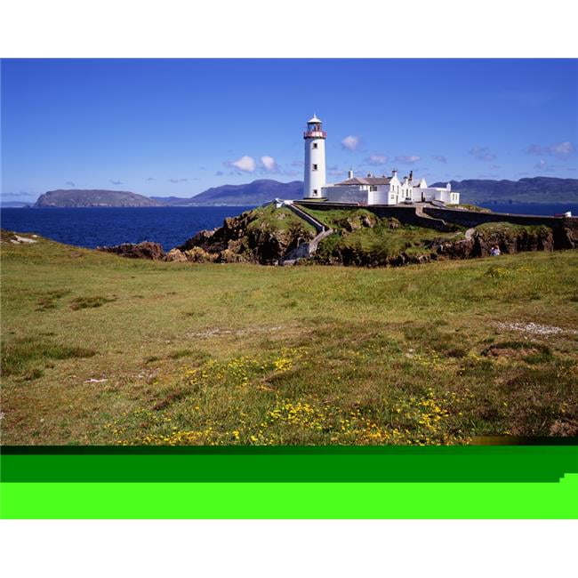 Fanad Lighthouse Fanad Head Co. Donegal Ireland Poster Print - Walmart.com