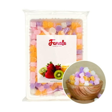 Tea Zone Mini Mochi Rainbow Rice Cake, Perfect Dessert Toppers, 10.58 ...