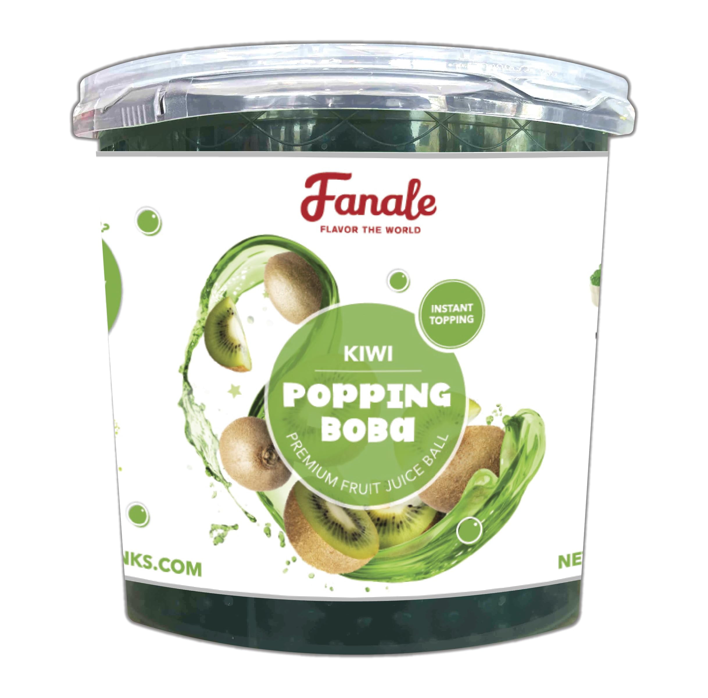 Fanale Popping Boba Pearls for Bubble Tea - 7 pound (Pack of 4) | Kiwi ...