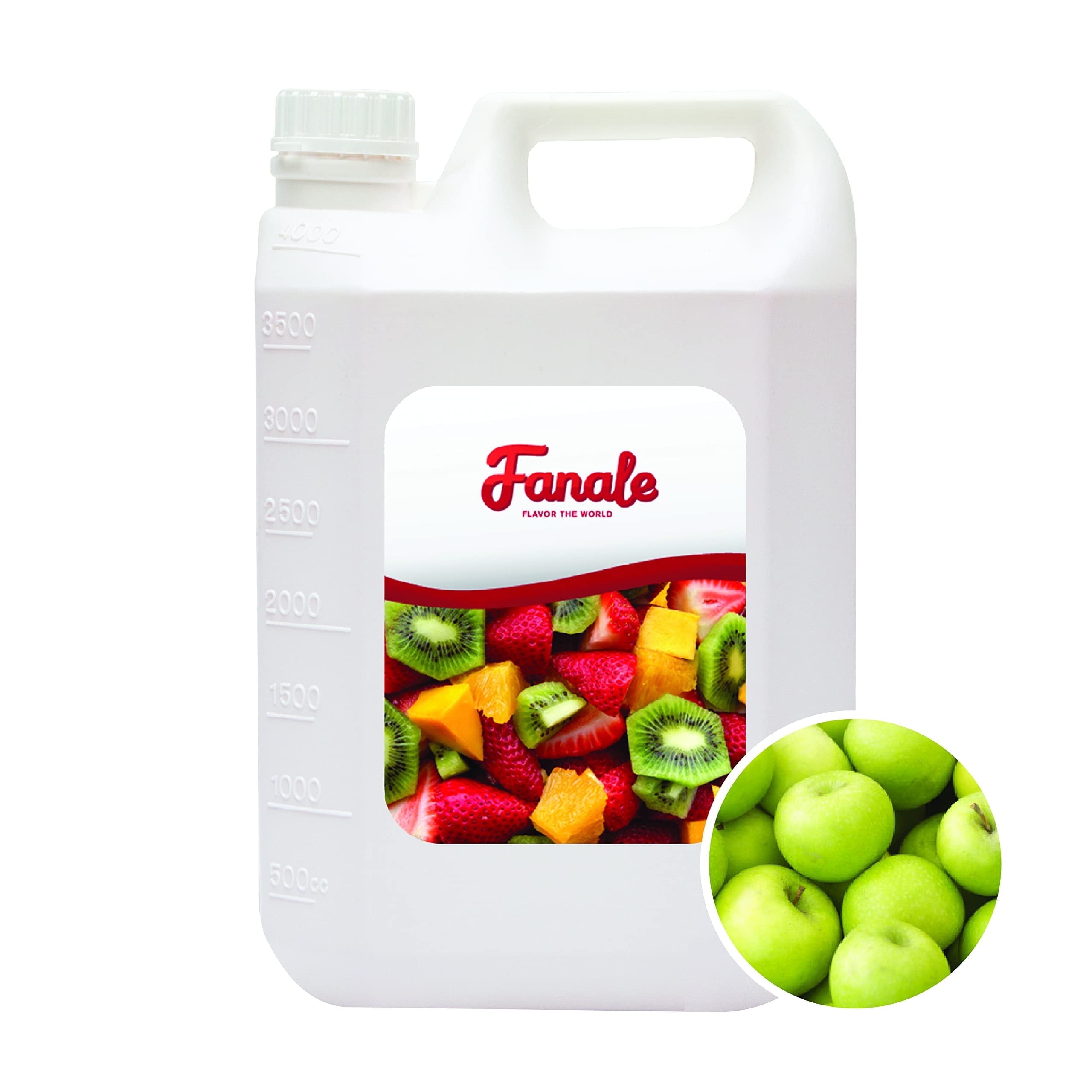Fanale Premium Flavoring Concentrated Syrup for Bubble Tea, Green Apple ...