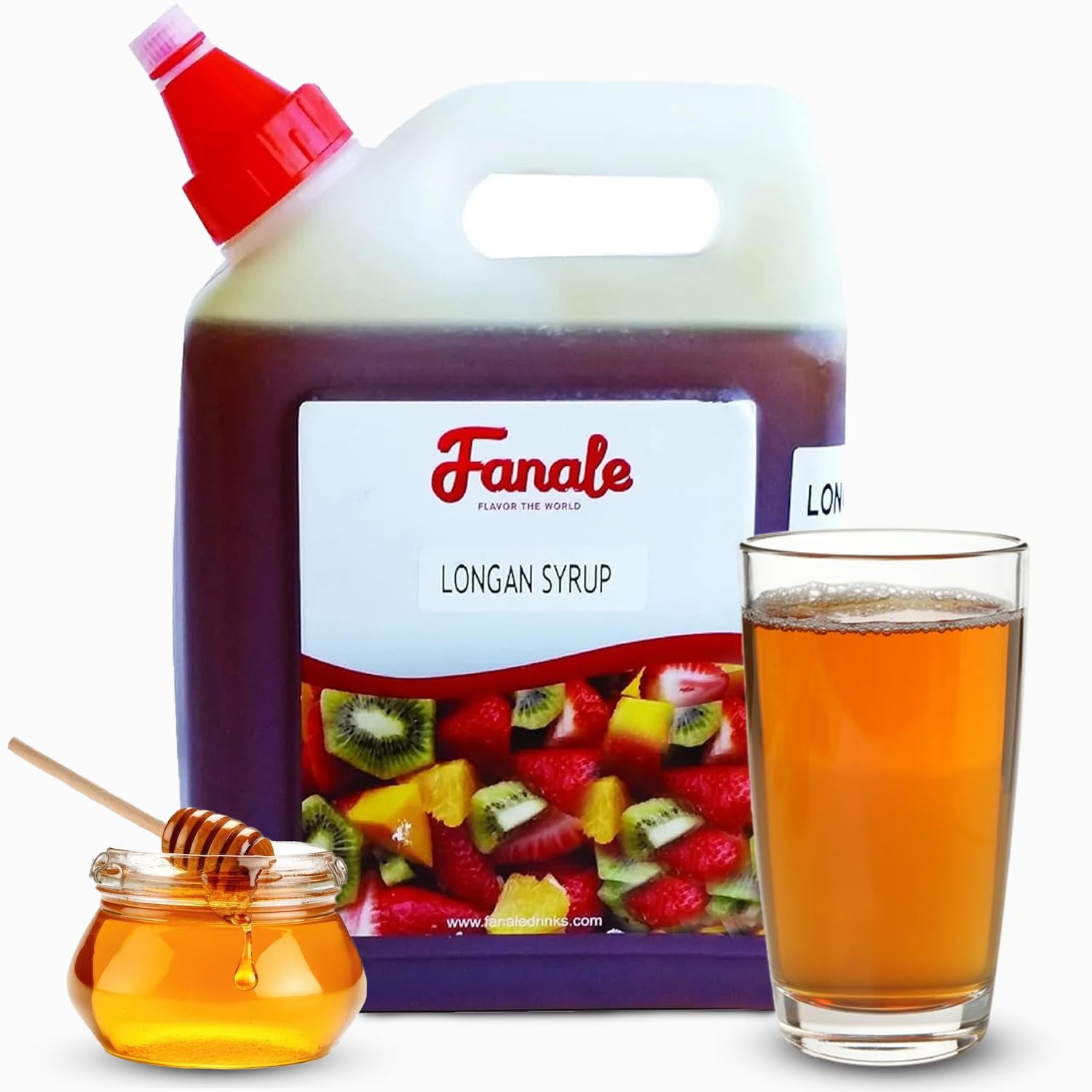 Fanale Premium Flavoring Concentrated Syrup for Bubble Tea 5.5 lb ...