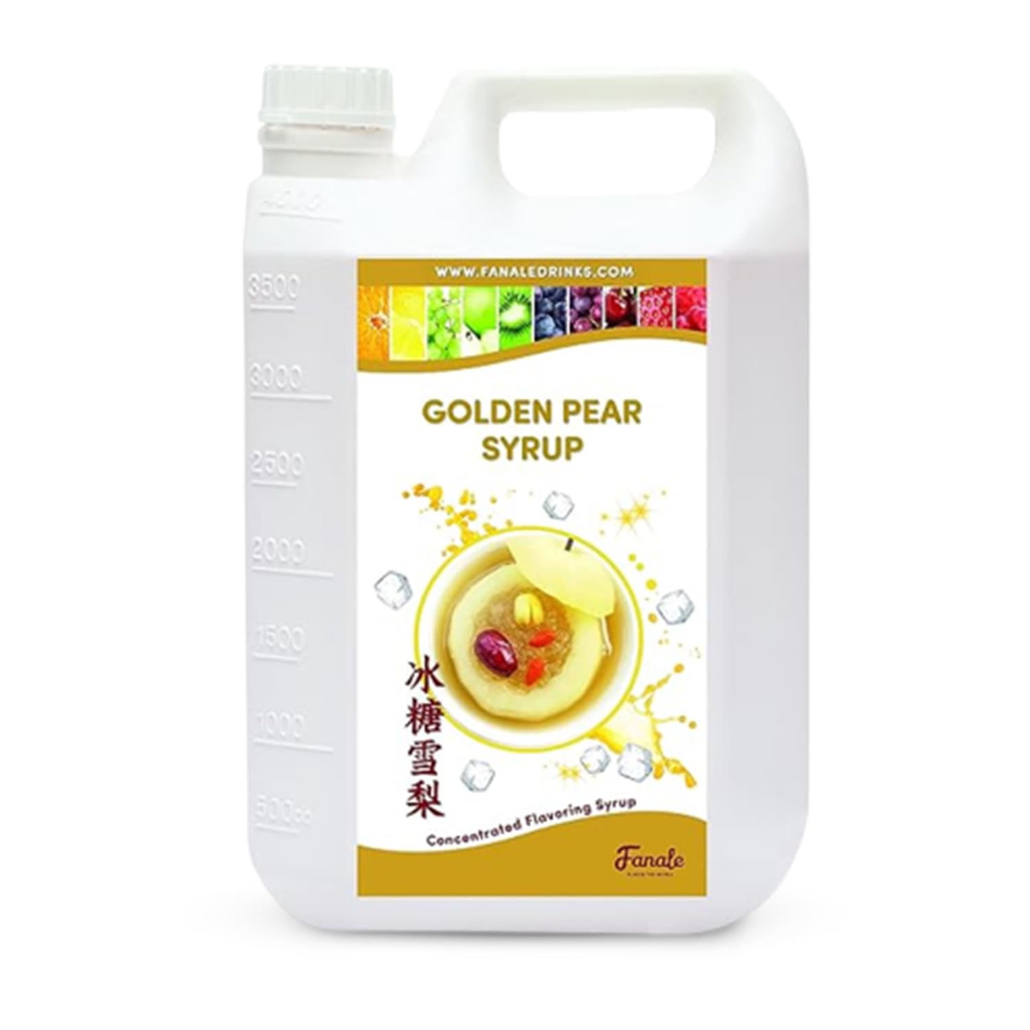 Fanale Premium Flavoring Concentrated Syrup for Bubble Tea, Rock Sugar ...