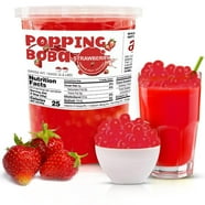 BREXONIC Instant Flavored Bursting Boba Pearls Blueberry, Strawberry ...