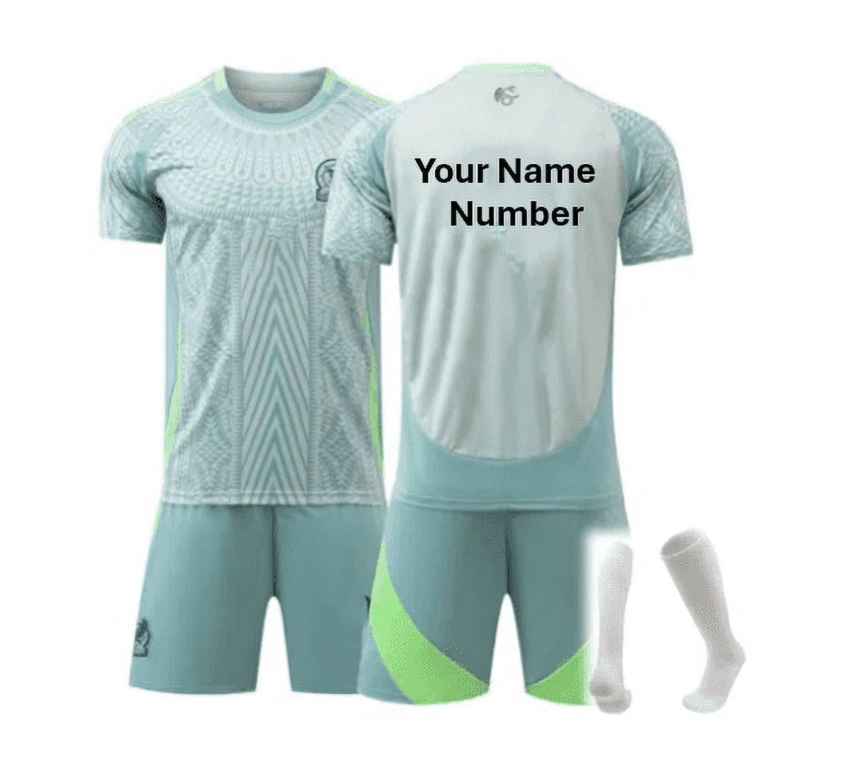 Fanatic Mexico Green Custom Soccer Jersey Personalized Soccer Jersey ...