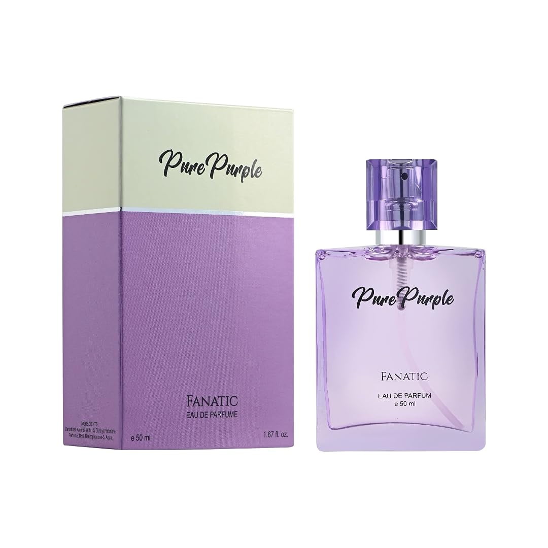 Fanatic Pure Purple Eau De Parfum For Men & Women 50ml, 1.7 Fl.oz ...