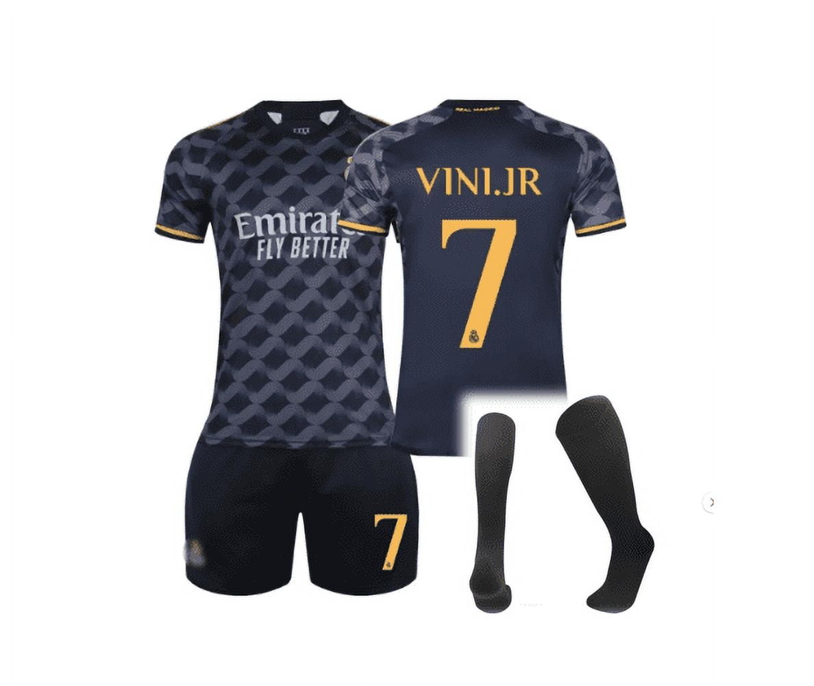 Fanatic VINI JR Madrid Soccer Football Jersey Set Kid Soccer Practice ...