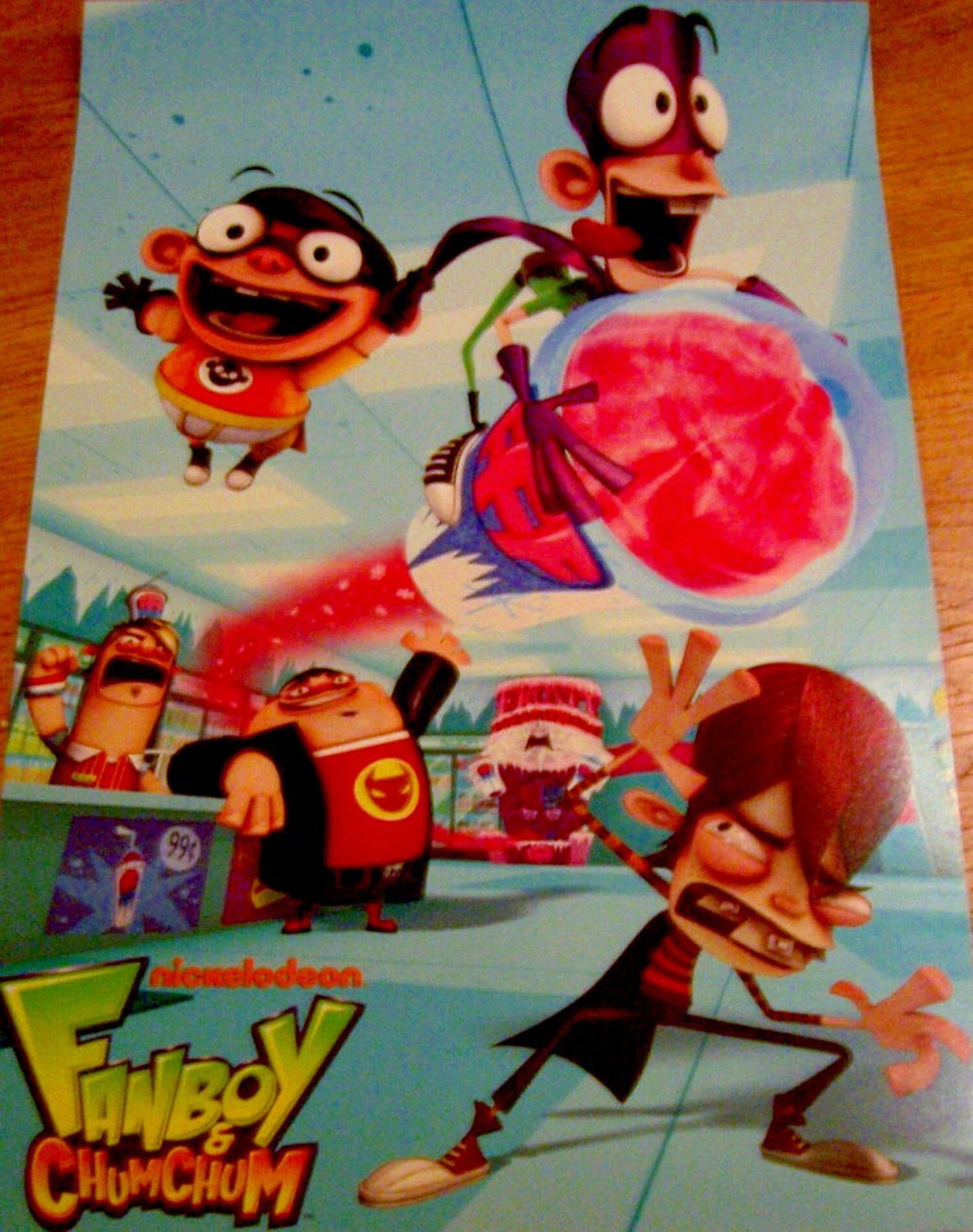 Fanboy and ChumChum 2010 Comic-Con promo poster - Walmart.com