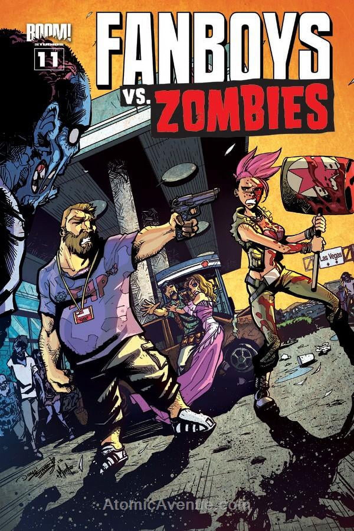 Fanboys Vs. Zombies #11B VF ; Boom! Comic Book - Walmart.com