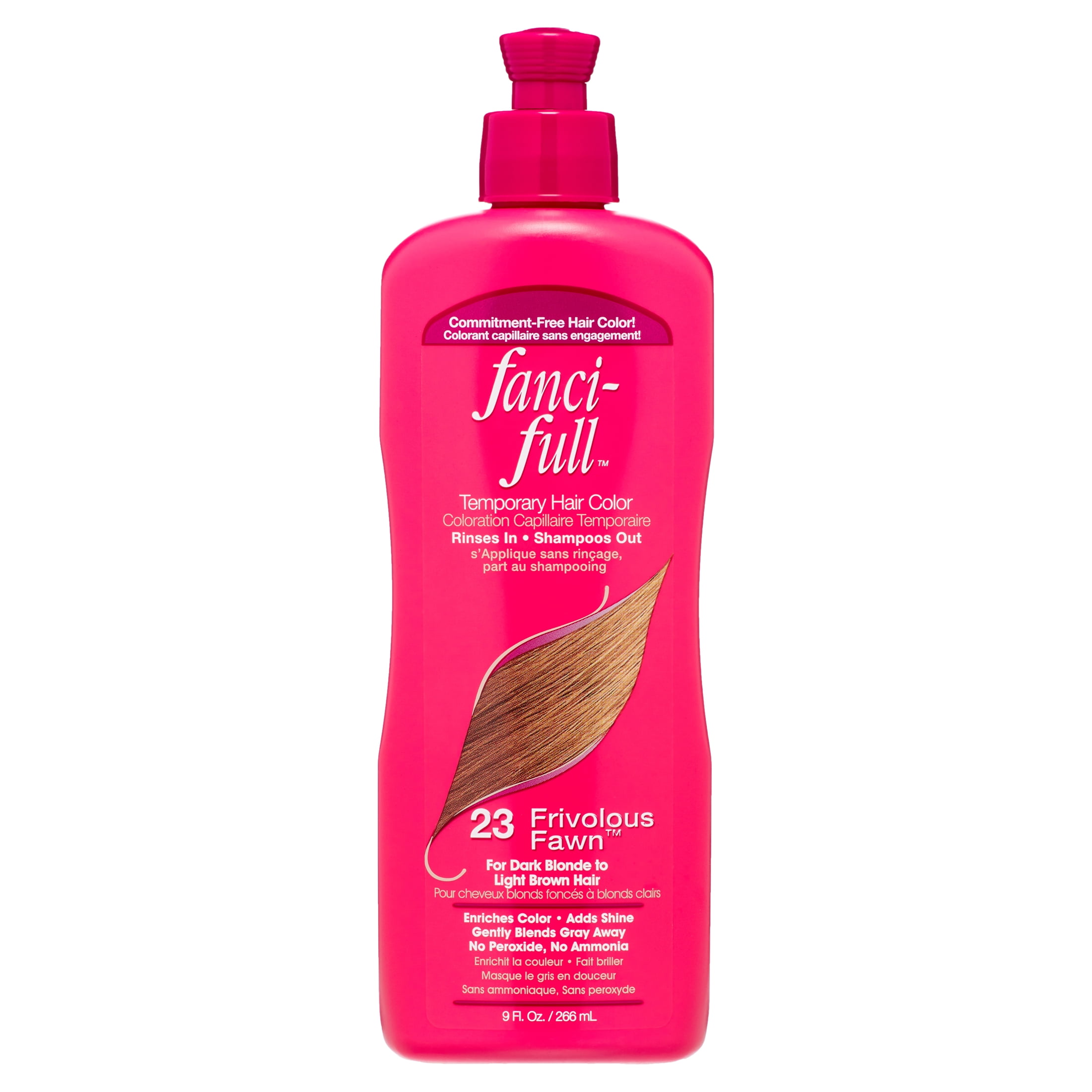 Fanci-Full Temporary Hair Color, 23 Frivolous Fawn, 9 fl. oz., Unisex ...