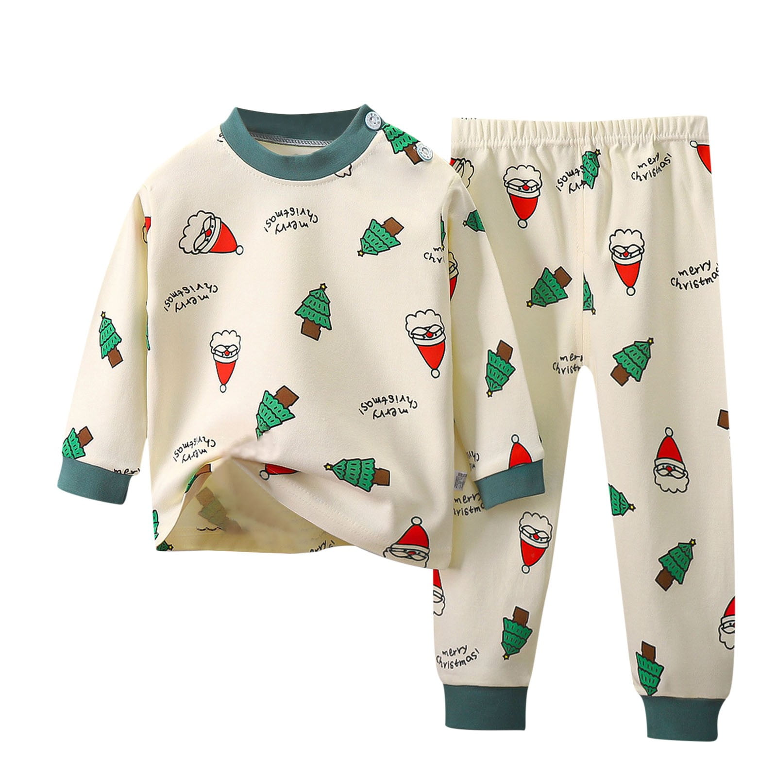 Fancifize Baby Boy and Toddler Long Sleeve Top and Pants Snug Fit Cotton 2 Piece Pajama Set ...