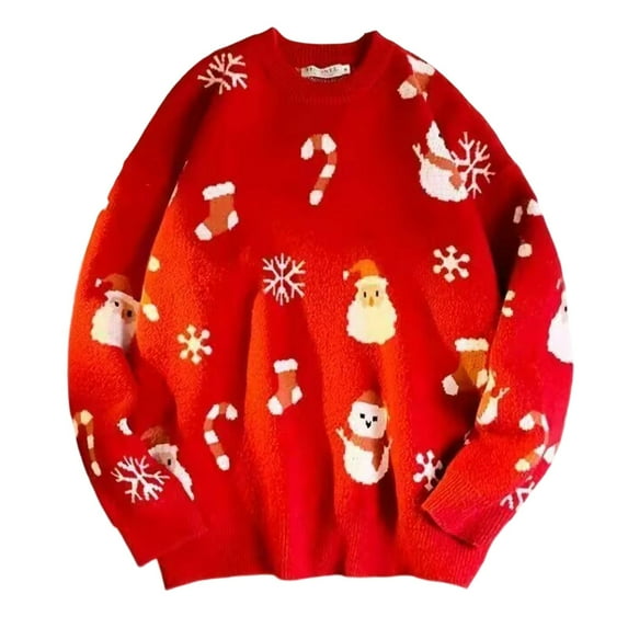Fancifize Christmas Sweater for Men Funny Pattern Cute Sweaters Cute ...