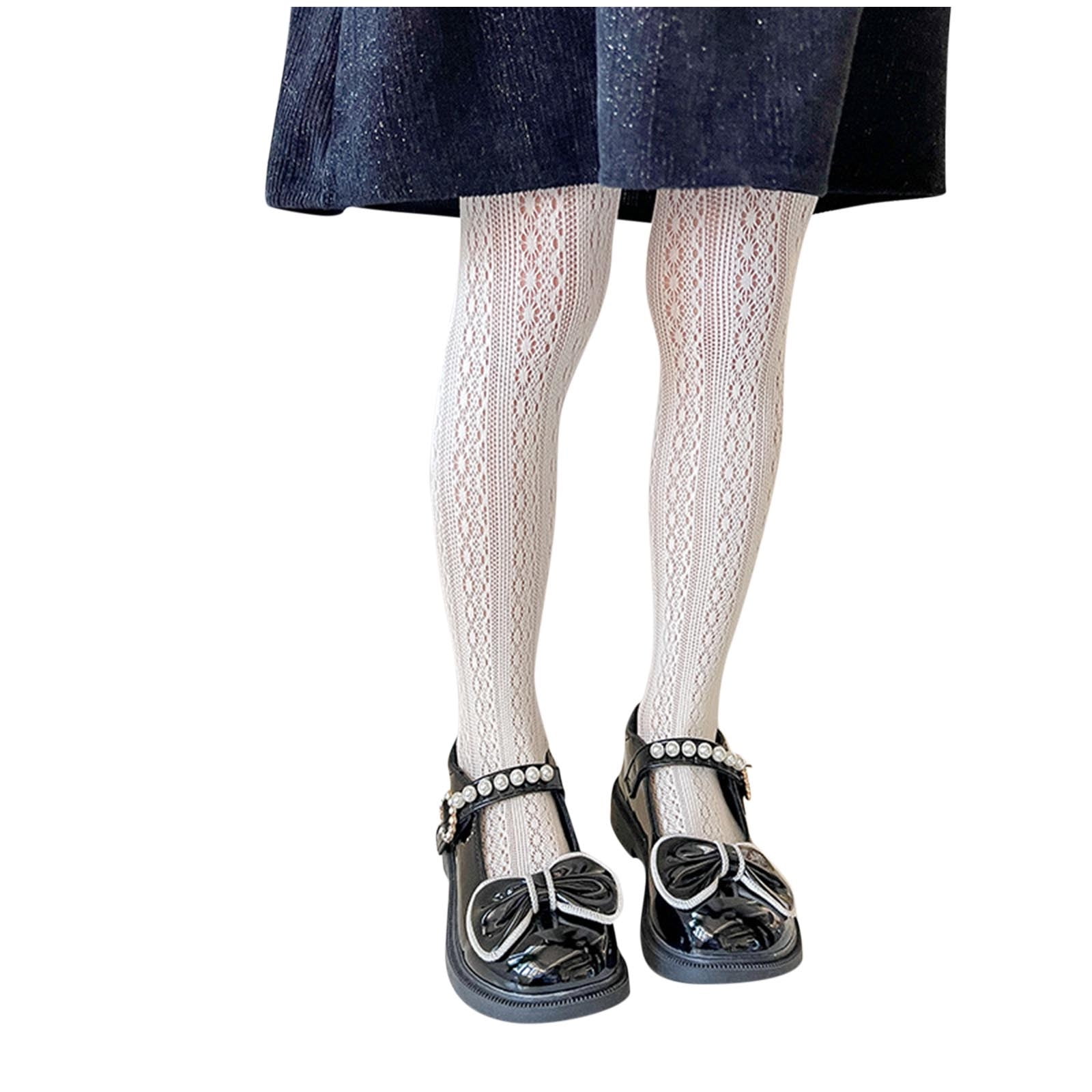 Fancifize Girls Lace Tights Fishnet Stocking Cute Patterns Stocking ...