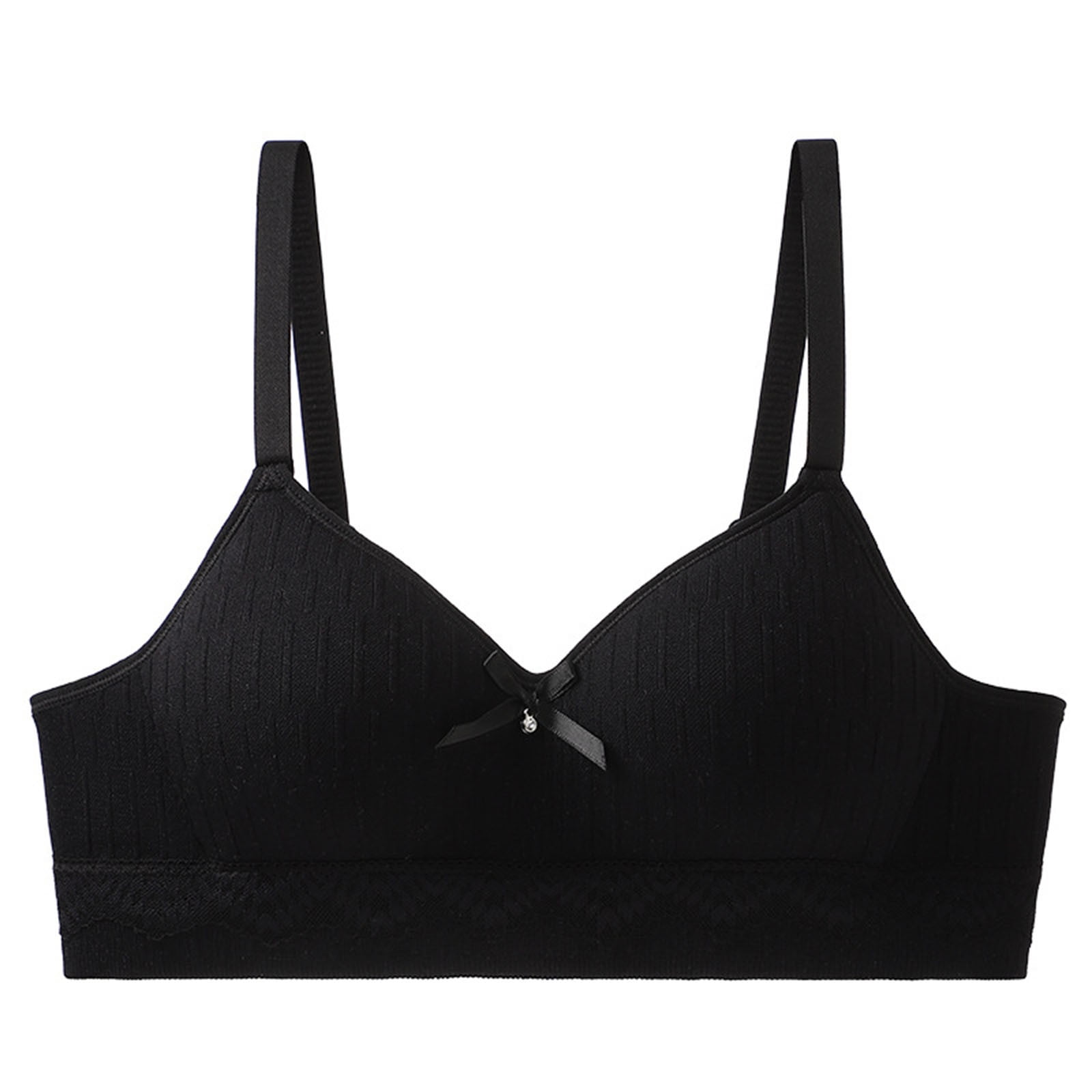 Fancifize Teen Sports Bra Girls Wire-Free Bralette Adjustable Straps ...