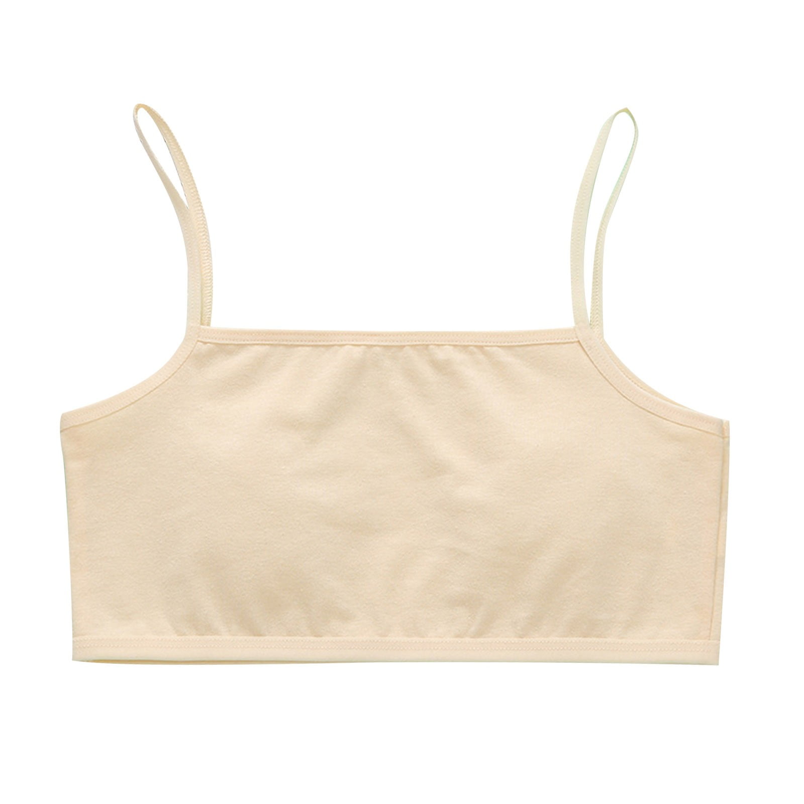 Fancifize Girls Cotton Bras Full Coverage Soft Stretch Bra Seamless No ...