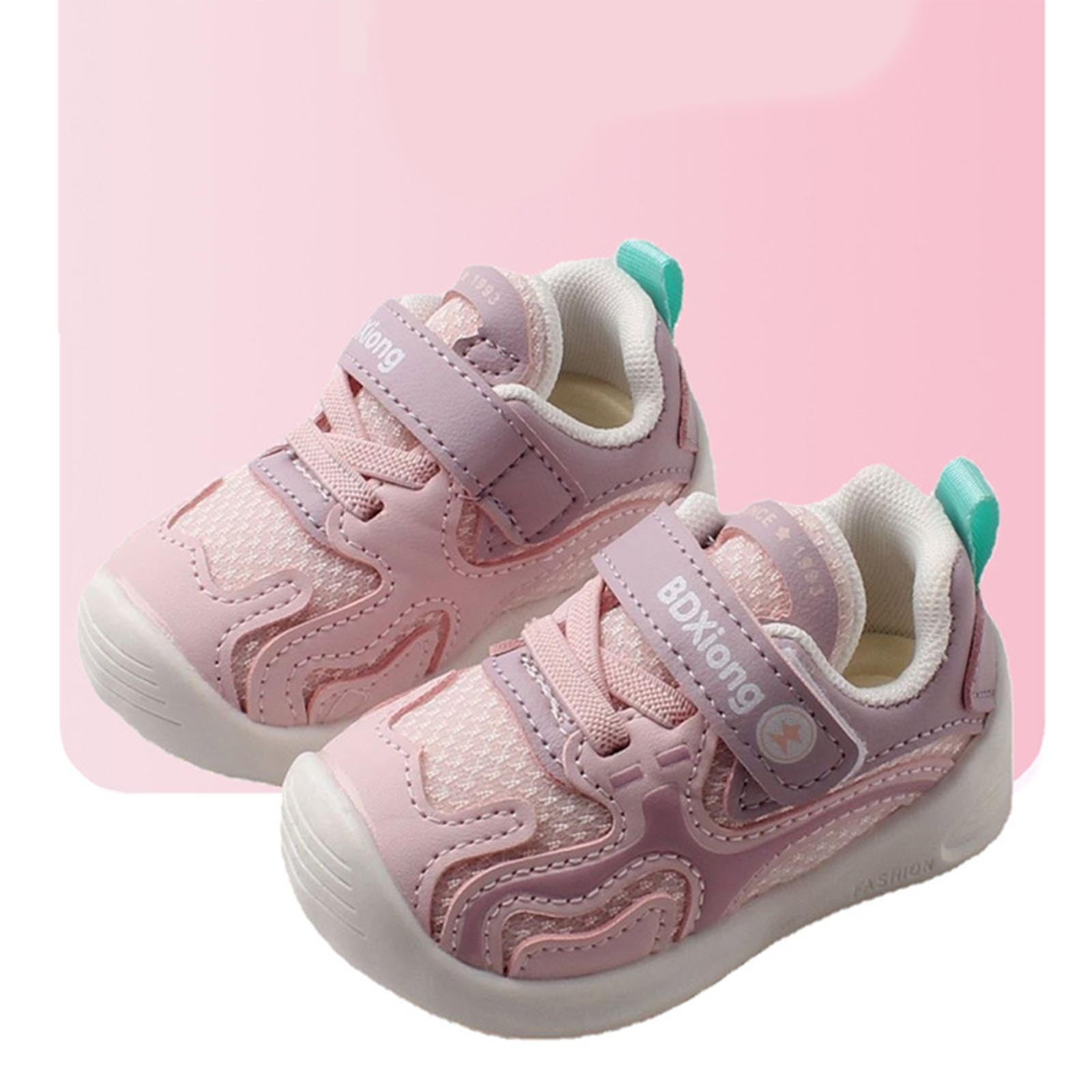 Fancifize Infant Training Shoes (3M-3.5Y) - Adjustable Strap Gym ...